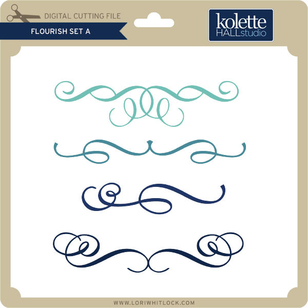 Snowflake Flourish Set - Lori Whitlock's SVG Shop