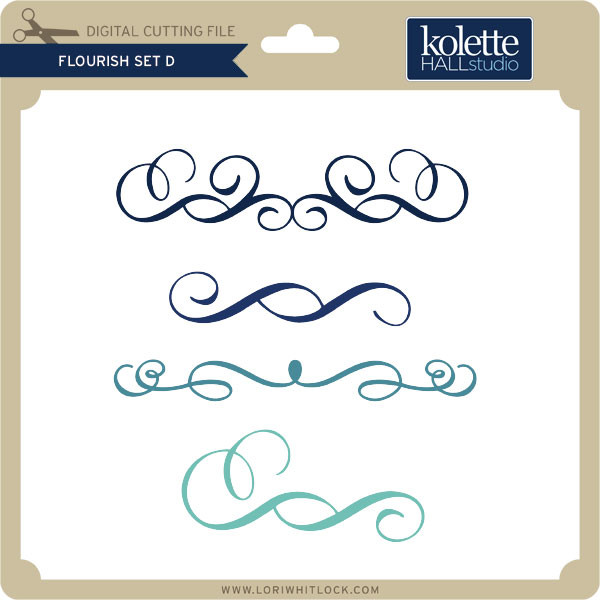 Snowflake Flourish Set - Lori Whitlock's SVG Shop