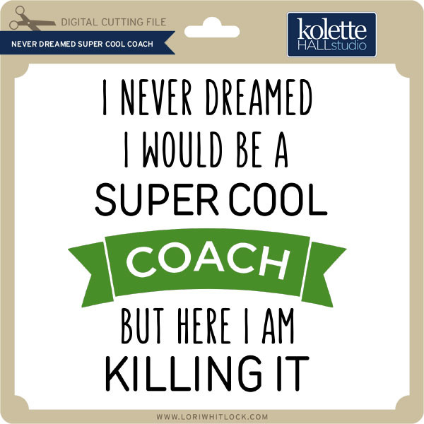 Coach Font - Lori Whitlock's SVG Shop