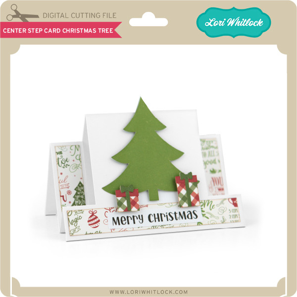Center Step Card Christmas Bundle 2 - Lori Whitlock's SVG Shop