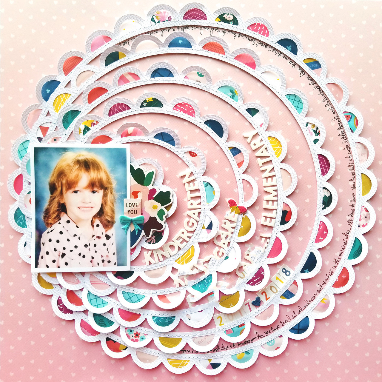 Scalloped Circles - Lori Whitlock's SVG Shop