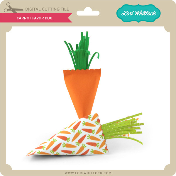 Carrot Box - Lori Whitlock's SVG Shop