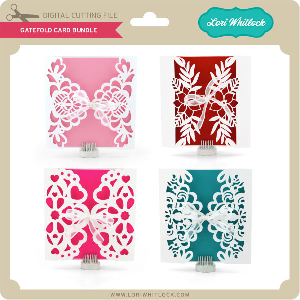 Fancy Fold Card Bundle - Lori Whitlock's SVG Shop