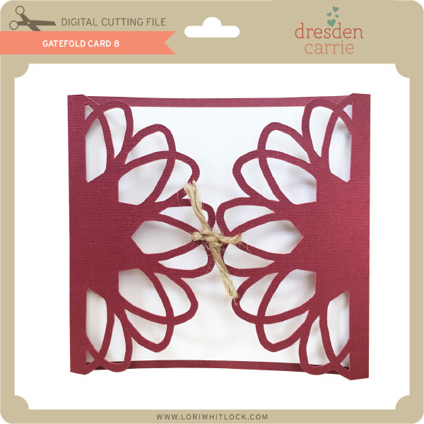 Gatefold Shutter Card - Lori Whitlock's SVG Shop