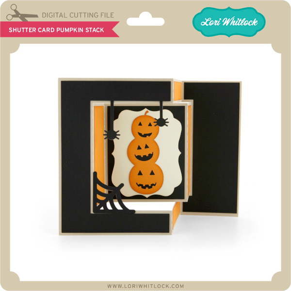 Double Shutter Card - Lori Whitlock's SVG Shop