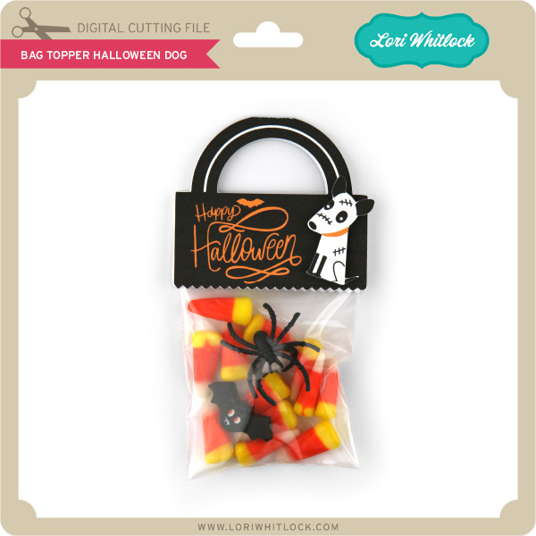 Bag Topper Halloween Ghost - Lori Whitlock's SVG Shop