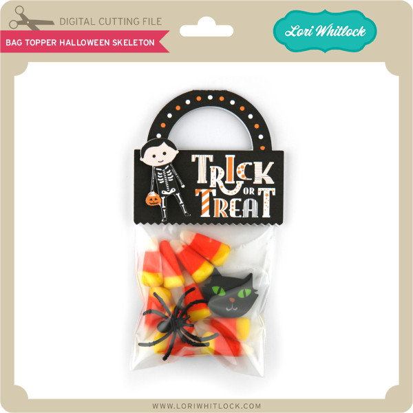 Bag Topper Halloween Ghost - Lori Whitlock's SVG Shop