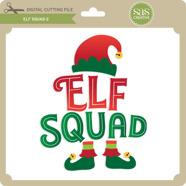 Label Family Elf Squad - Lori Whitlock's SVG Shop
