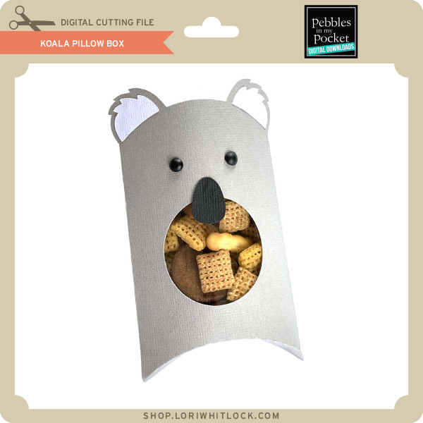 Koala Pillow Box - Lori Whitlock's SVG Shop