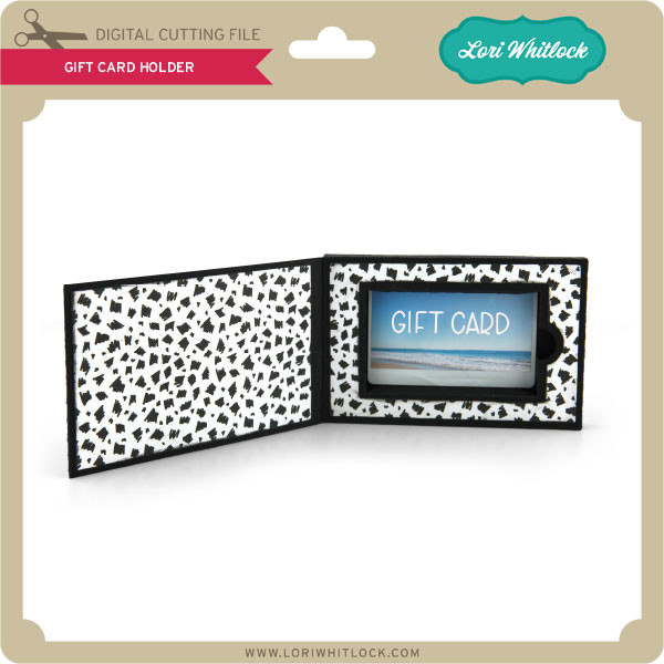 Accordion Book Box Gift Card Holder - Lori Whitlock's SVG Shop