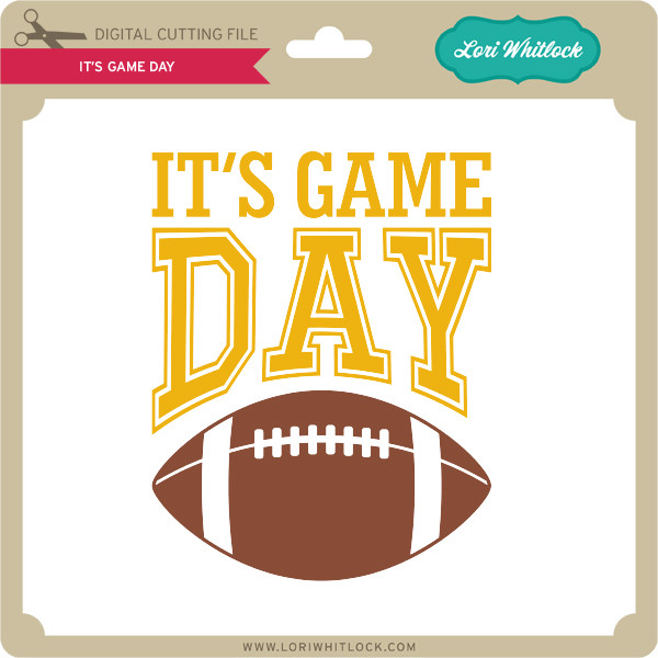 Game Day Font - Lori Whitlock's SVG Shop