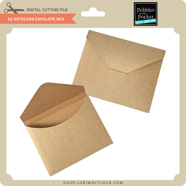 A2 Reindeer Envelope - Lori Whitlock's SVG Shop
