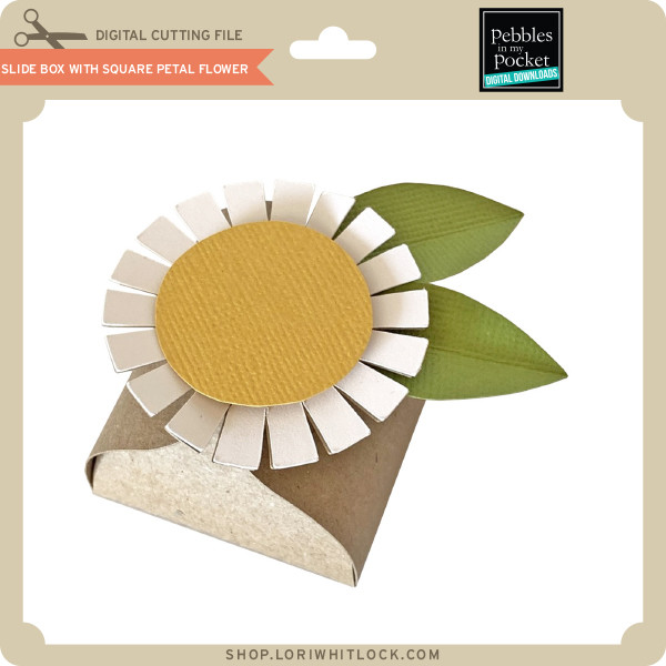 Santa Petal Box - Lori Whitlock's SVG Shop