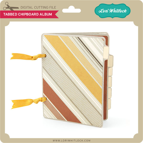 Chipboard Tiered Tray - Lori Whitlock's SVG Shop
