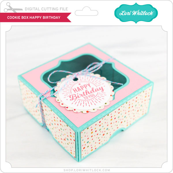 Cookie Box Bundle - Lori Whitlock's SVG Shop