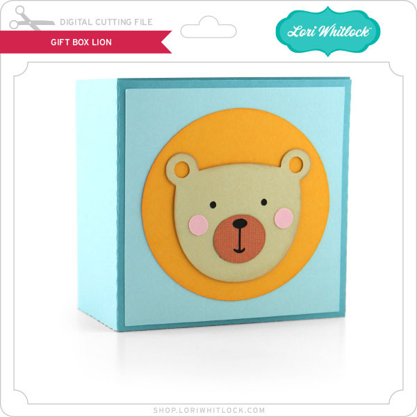 Belly Box Lion - Lori Whitlock's SVG Shop
