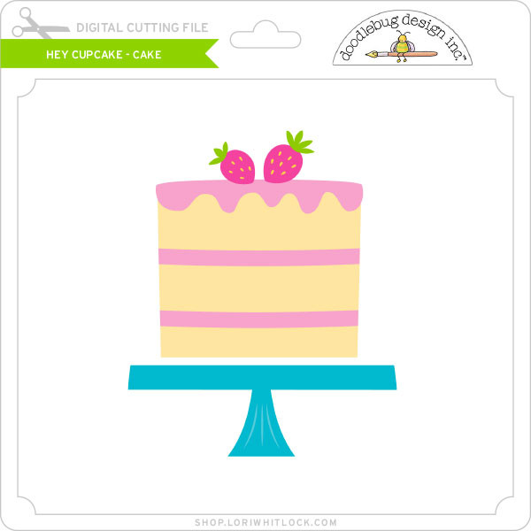 Hey Cupcake - Kitten - Lori Whitlock's SVG Shop