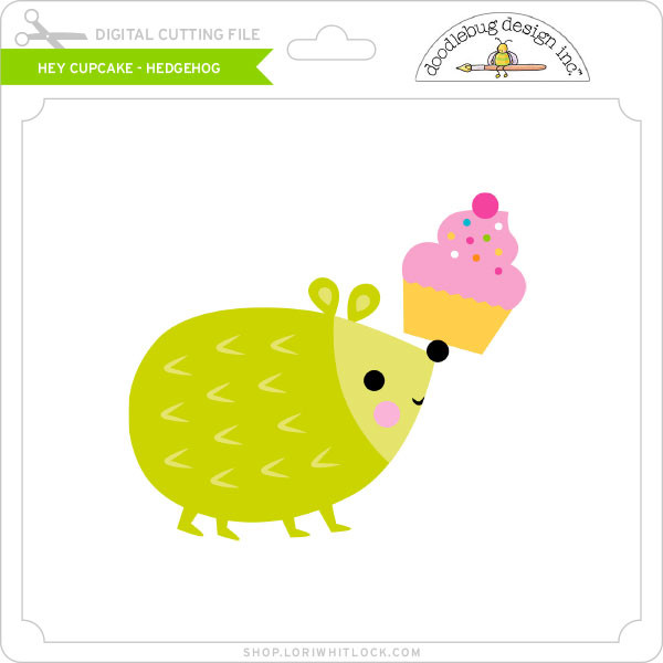 Hey Cupcake - Kitten - Lori Whitlock's SVG Shop