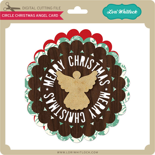 Christmas Circle Set - Lori Whitlock's SVG Shop