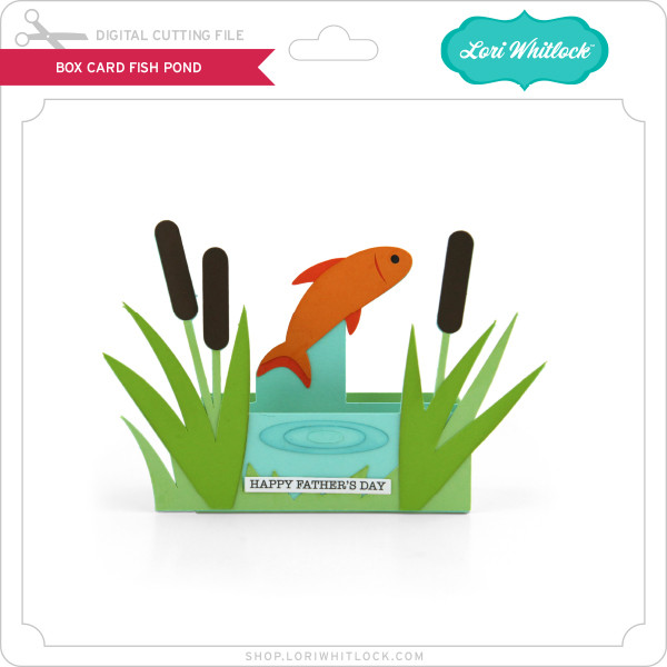 Box Card Fishing - Lori Whitlock's SVG Shop
