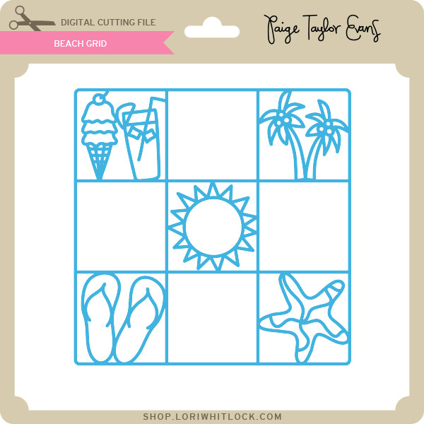 Scrapbook Grid - Lori Whitlock's SVG Shop