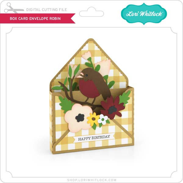 Envelope Slide Box - Lori Whitlock's SVG Shop