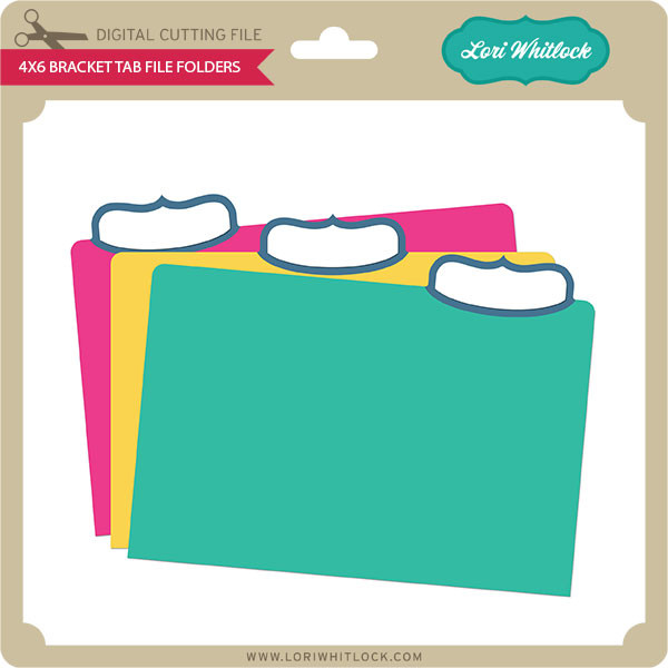 4 File Folders - Lori Whitlock's SVG Shop
