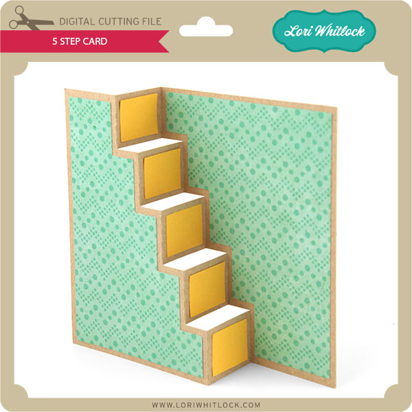5x7 Box Card Lemonade - Lori Whitlock's SVG Shop