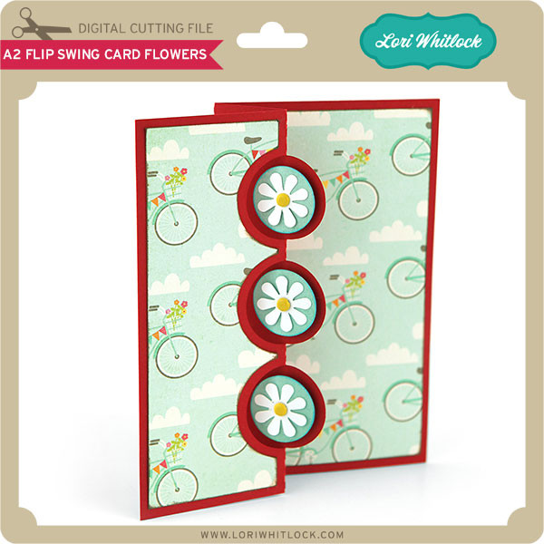 A2 Flip Swing Card Mom - Lori Whitlock's SVG Shop