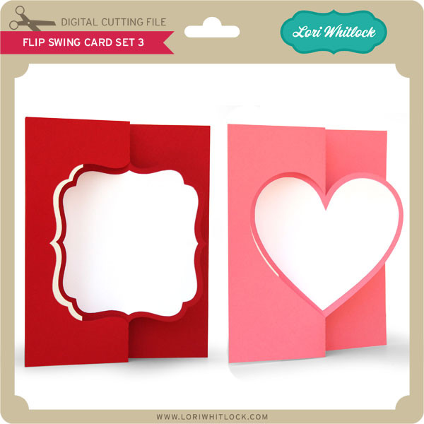 Flip Swing Card Set 2 - Lori Whitlock's SVG Shop