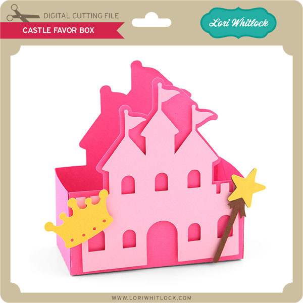Castle Favor Box - Lori Whitlock's SVG Shop