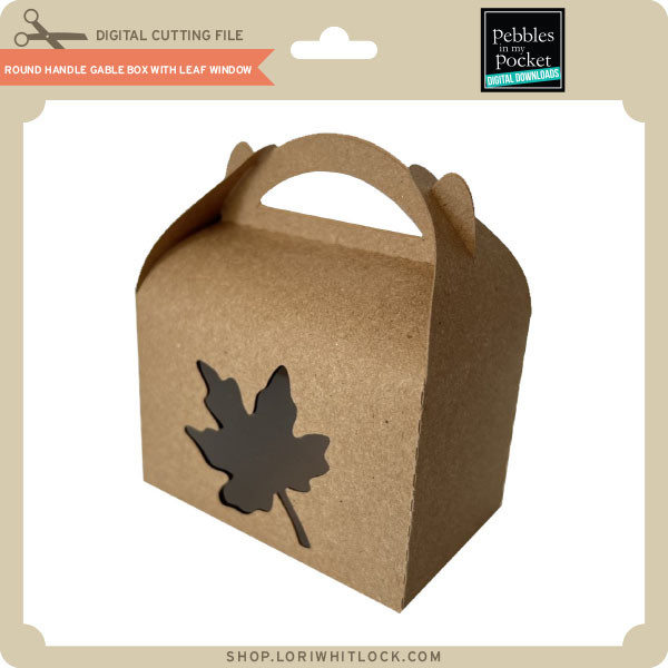 Rounded Gable Box - Lori Whitlock's SVG Shop