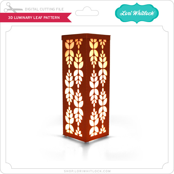 3D Luminary Geometric Pattern - Lori Whitlock's SVG Shop