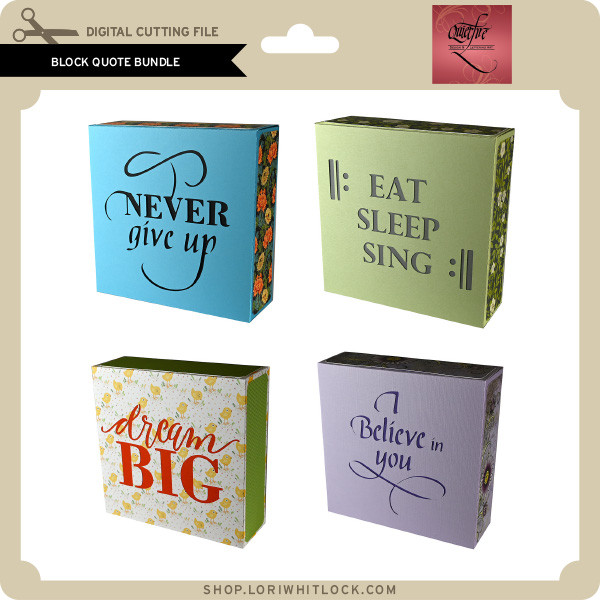 Block Love - Lori Whitlock's SVG Shop