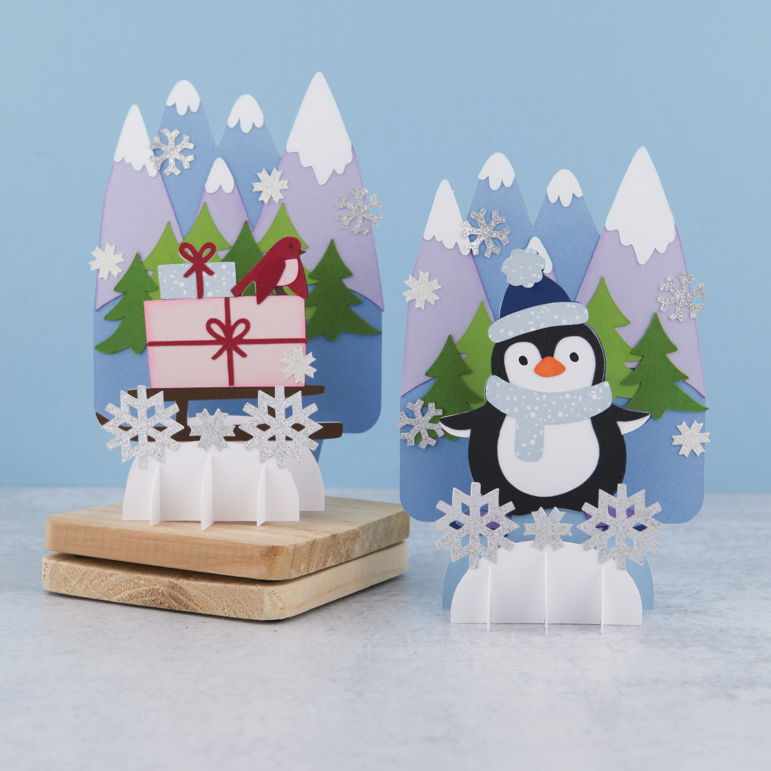 5x7 Grid Pop Up Card Nativity - Lori Whitlock's SVG Shop