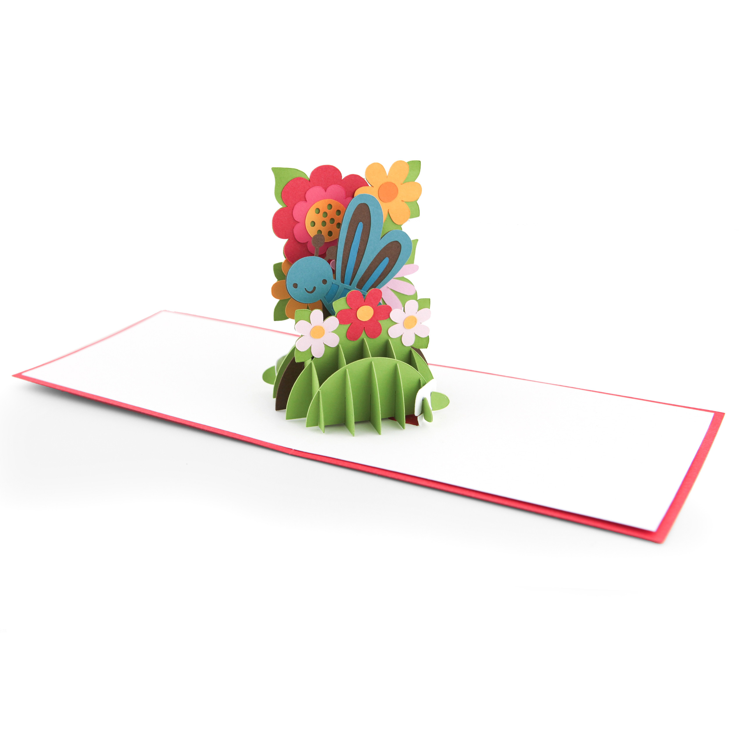 A2 Sliceform Pop Up Card Spring Bundle - Lori Whitlock's SVG Shop