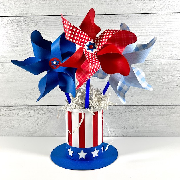 Uncle Sam Hat Box - Lori Whitlock's SVG Shop