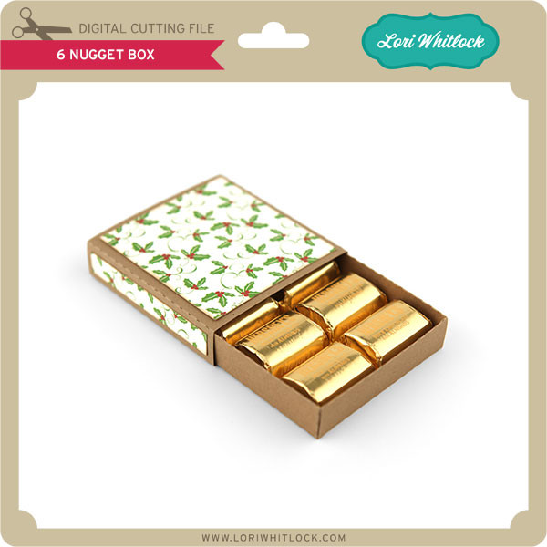 4 Nugget Box Horizontal - Lori Whitlock's SVG Shop