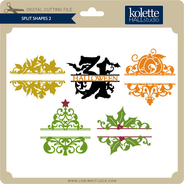 Split Shapes 3 - Lori Whitlock's SVG Shop