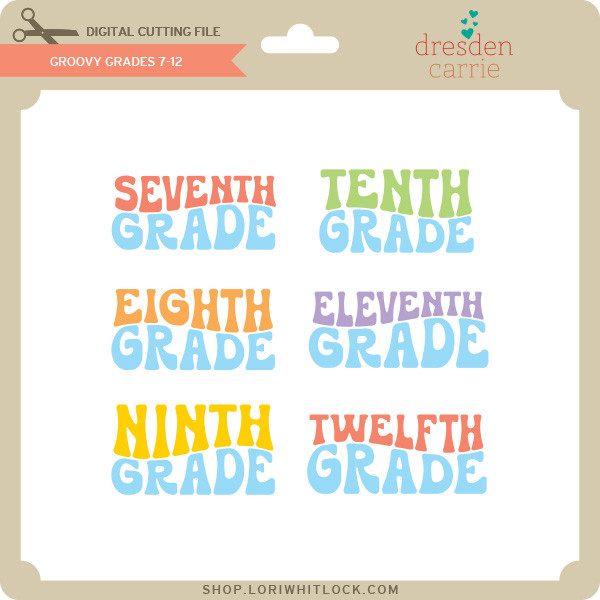 Grades Titles - Lori Whitlock's SVG Shop