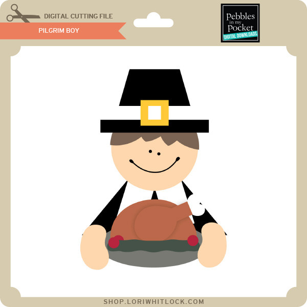Pilgrim Boy - Lori Whitlock's SVG Shop