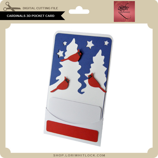 Lion Pocket Card - Lori Whitlock's SVG Shop