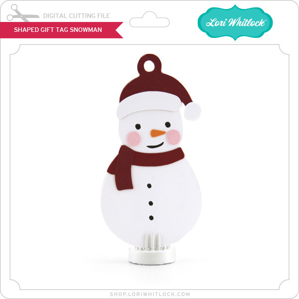 Christmas Shaped Gift Tag Bundle - Lori Whitlock's SVG Shop