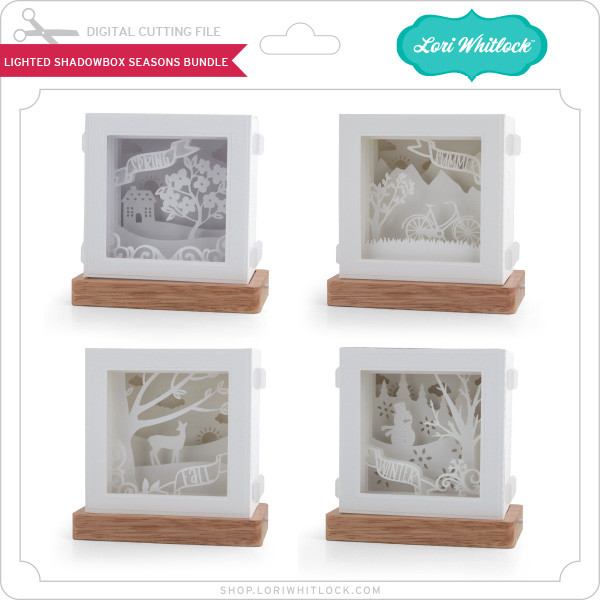 8X8 Shadowbox Bundle - Lori Whitlock's SVG Shop