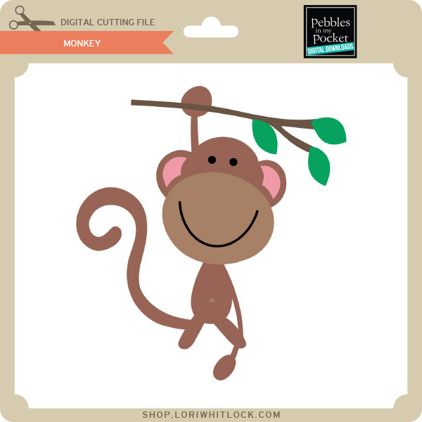 Monkey - Lori Whitlock's SVG Shop
