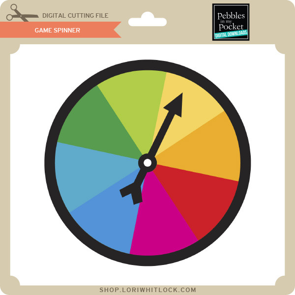 Game Spinner - Lori Whitlock's SVG Shop