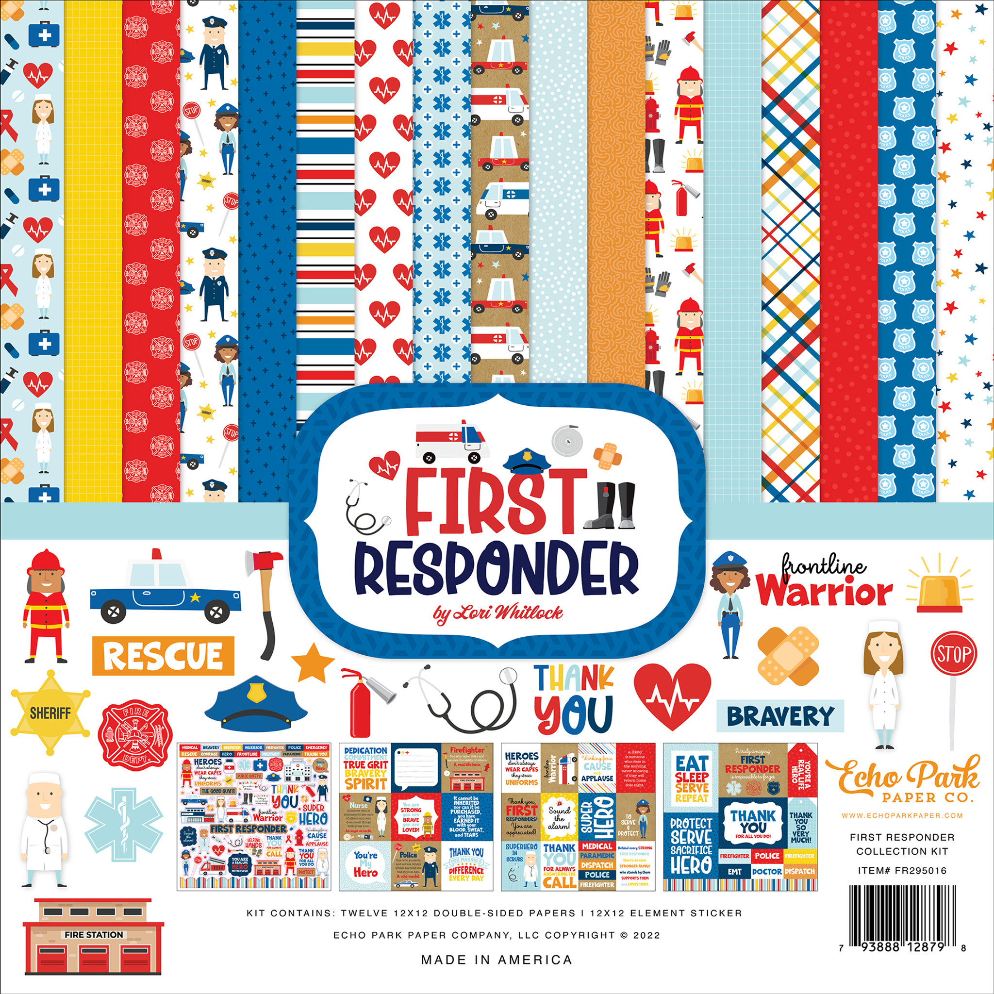 First Responder Collection Kit - Lori Whitlock's SVG Shop