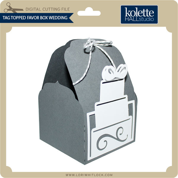 Wedding Favor Boxes - Lori Whitlock's SVG Shop