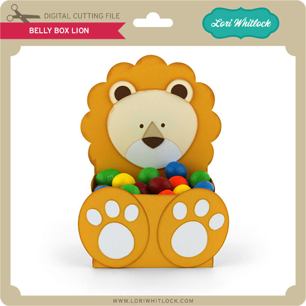 3-D - Boxes - Belly Box - Lori Whitlock's SVG Shop
