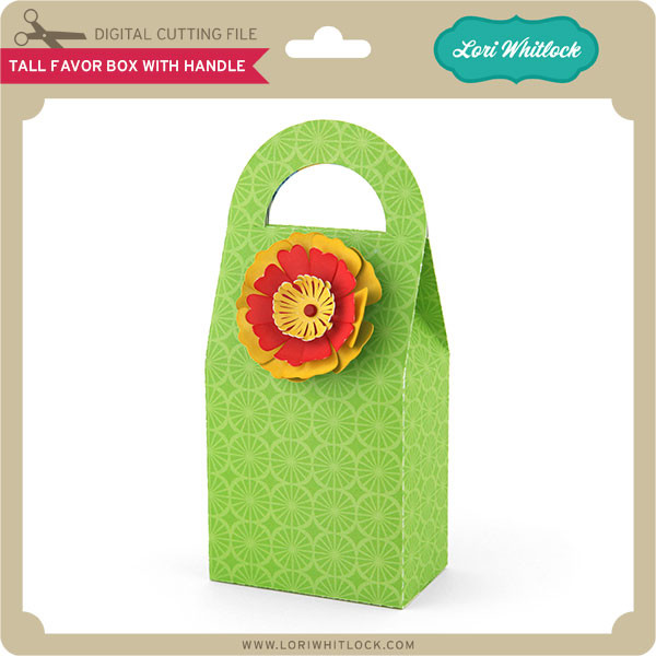Tall Favor Box - Lori Whitlock's SVG Shop